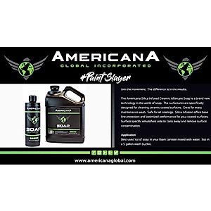 Americana Global Ceramic Aftercare Soap - Infused with Silica SiO2 (Gallon)