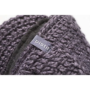 Pistil Women's Jax Knit Brim Beanie, Black