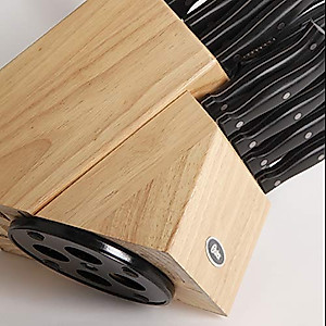 Oster Huxford Cutlery, 22 Piece, Black