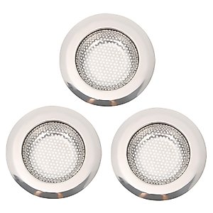 Veemoon 3pcs Sink Filter Sink Drainer Basket Rv Accessories for Inside Tub Drain Stopper Kitchen Sink Drain Strainer Basket Strainer Bathtub Drain Sink Large