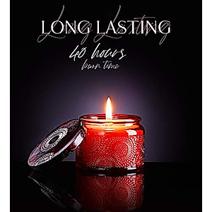 Aromatherapy Candle Gift Set for Women - 6-Piece Scented Candles, Ideal for Mom, Sister, Daughter, Perfect for Birthdays, Mother's Day, and Special Occasions - Relaxing and Delightful Fragrances