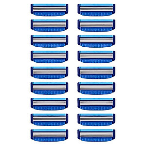 Kirkland Signature Triple Blade Refill Cartridges, 18-count, 18 Count (Pack of 1), 18.0 Count