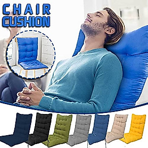 OMKUOSYA Rocking Chair Cushion，high Back Patio Chair Cushion Replacement Cushion，Indoor/Outdoor Non-Slip One Piece Seat Cushion，Garden Recliner Cushion，Suitable for Bedroom Balcony Office