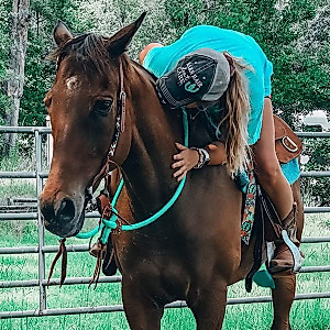 KATYDID Barn Hair Don’t Care Baseball Cap - Trucker Hat for Women - Stylish Cute Sun Hat (Mint)