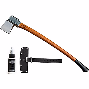 1844 Helko Werk Germany Vario 2000 Heavy Log Splitter - German Made Splitting Axe and Splitting Maul and Best Axe for Splitting Wood and Splitting Firewood Heavy Splitter - Head 6.5 lbs, Handle 36 in. (Heavy Log Splitter) #10058