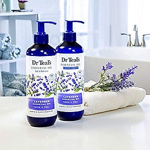 Dr Teal's Thick & Full Essential Oil Shampoo, Lavender, 16 Fl Oz
