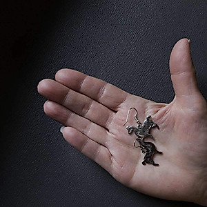 Pewter Llama Earrings by The Magic Zoo