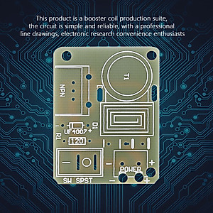 15KV High Voltage Arc Pulse Generator, 3.7V~4.2V Input 15KV Output High Voltage Pulse Igniter Coil Generator Module Disassembled Parts