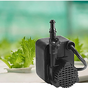 Little Giant PE-1H-PW 115 Volt, 1/125 HP, 170 GPH Epoxy Encapsulated Small Submersible Direct Drive Pump with Hooded Volute and Flow Control Valve, 6-Feet Cord, Black, 566604