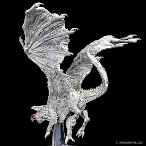 WizKids D&D Icons of The Realms: Adult White Dragon Premium Figure