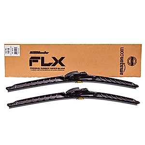 SilBlade FLX 2416 Premium Beam Wiper Blade Set - 24"/16" | Fits various models of Acura, Chevrolet, Ford, Honda, Hyundai, Kia, Lexus, Mitsubishi, Ram, Saturn, Scion, Subaru, Toyota