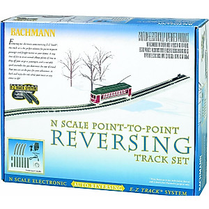 Bachmann Industries E-Z Track Nickel Silver E-Z Track Auto-Reversing System N Scale