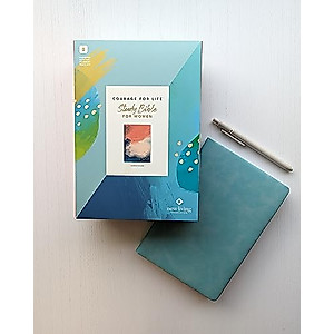 NLT Courage For Life Study Bible for Women (Hardcover, Filament Enabled)