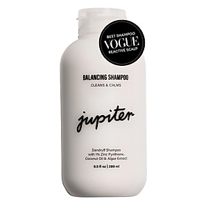 Jupiter Anti-Dandruff Shampoo, for Women & Men, Physician-Formulated for Flaky, Itchy, Oily, Dry Scalp, Vegan, Sulfate-Free, Color-Safe, & Paraben-Free, Anti-Dandruff Shampoo with Zinc, 9.5 fl oz