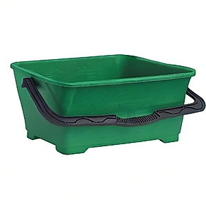 Unger QB220 Pro Bucket, 6gal, Plastic, Green