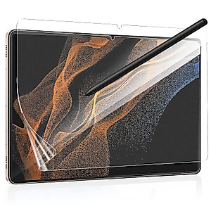 Zeking [2 Pack] Paperfeel Screen Protector Compatible with Samsung Galaxy Tab S8 Ultra/ S9 Ultra 14.6" (SM-X900/ X906), [Feel Like Paper Film Writing] Anti Glare Tablet PET Film for S-Pen