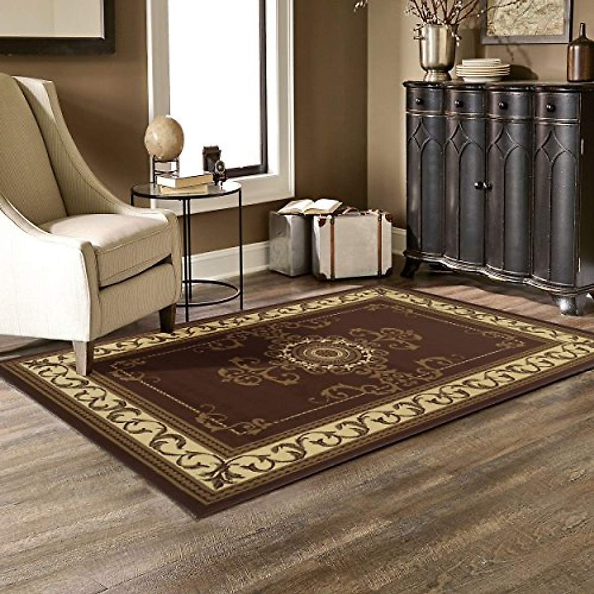 Superior Kensington Area Rug, 3' x 5', Toffee