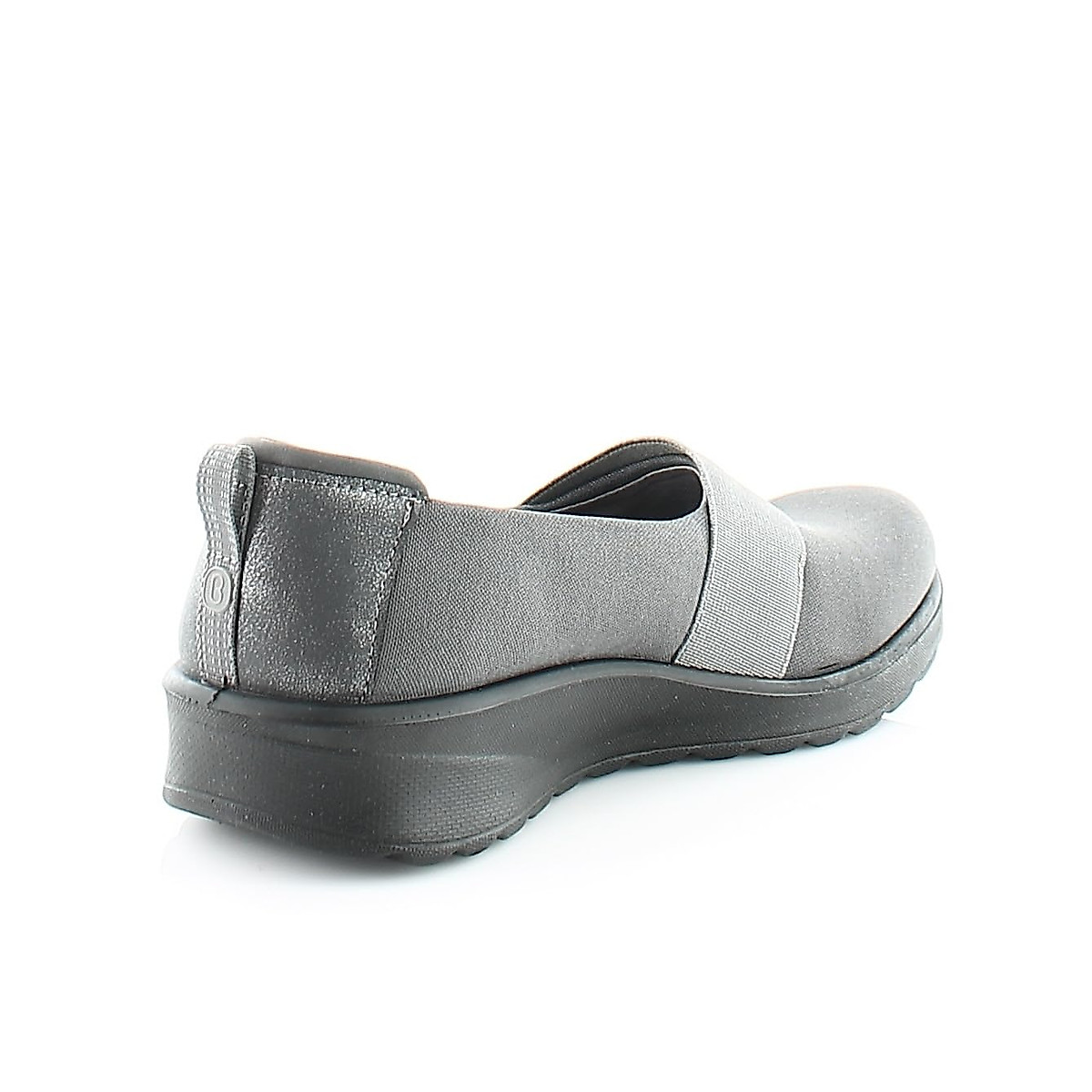 BZees Womens Gracie Slip On Granite Grey 9 M