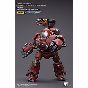 JoyToy Warhammer 40K: Adeptus Mechanicus Kastelan Robot with Incendine Combustor 1:18 Scale Action Figure