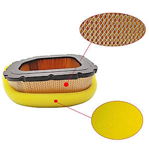Quaprodur 2 Pack 32 083 03 Air Filter Kit Replacement for Kohler Engine SV710 SV715 SV720 SV730 SV735 SV740 Lawn Mower Replace# 32 883 03-S1