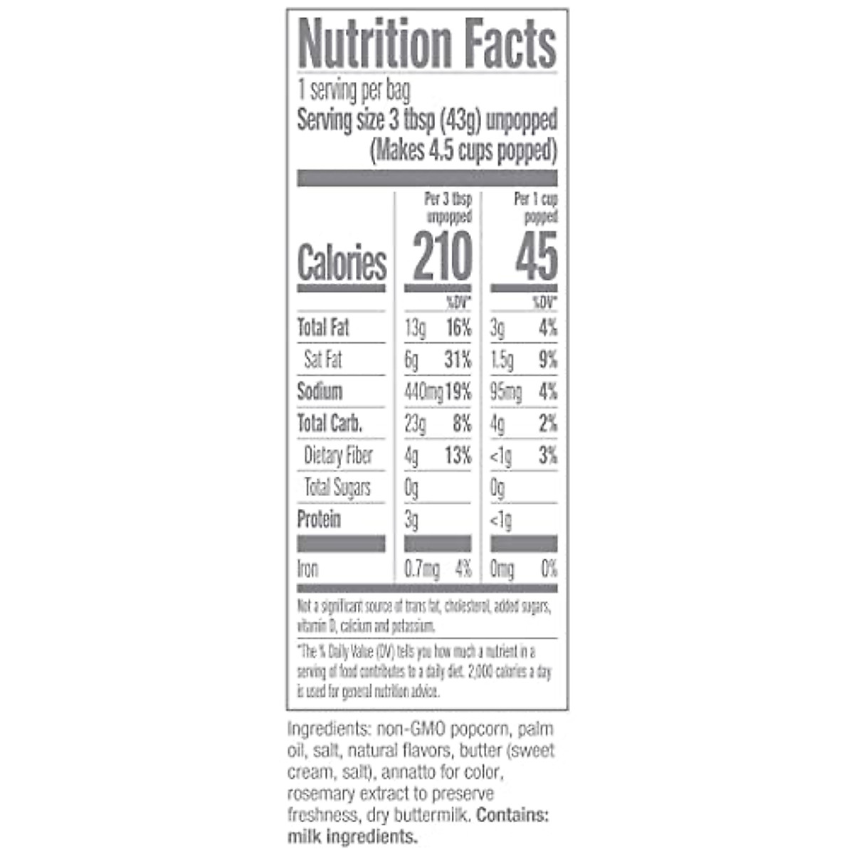 Jolly Time Blast O Butter, Ultimate Movie Theater Butter Microwave Popcorn (Blast O Butter Minis, 1.5 Ounce (Pack of 30))