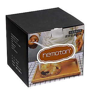 Glass Stew Pot Glass Soup Pot 64oz Glass Stew Pot With Lid Kitchen Stockpot Glass Cooking Pot Thickened Stock Pot Large Serving Bowl Salad Basins (1900ml)