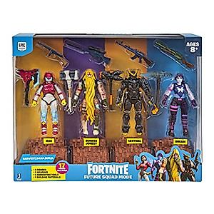FORTNITE Squad Mode Core Figure 4 Figure Pack, Future