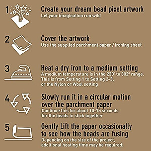 24,000 Mini Fuse Beads kit 2.6mm, 48 Colors 5 Pegboards 2 Tweezers Mini Perler Beads Kit Compatible Hama Beads Melty Mini Beads Melting Beads Iron Beads Craft Beads Bulk Beados kit Storage