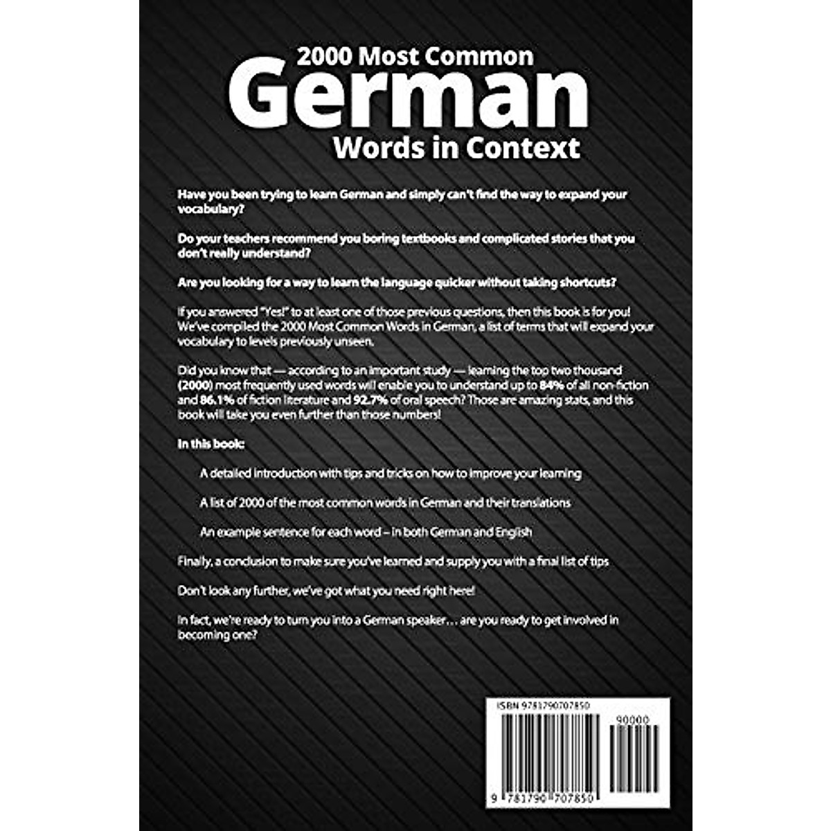 2000 Most Common German Words in Context: Get Fluent & Increase Your German Vocabulary with 2000 German Phrases (German Language Lessons)