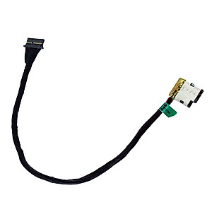 Rangale Replacement DC-in Power Jack Scket with Cable Connector for H-P Omen 15-CE 15-CE000 15-CE010CA 15-CE011DX 15-CE015DX 15-CE018DX 15-CE019DX 15-CE020CA 926204-001 924112-F15