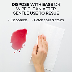 NORZEE 12-Pack Black Disposable Plastic Tablecloths, 84" Plastic Table Cloth, Round Table Cover, Round Plastic Tablecloth Disposable Black Gold CONFETY