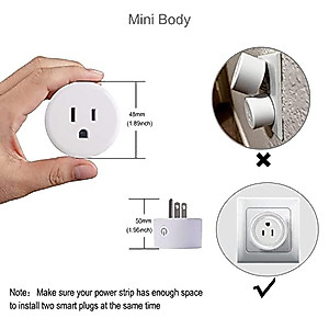Sparkleiot Zigbee Smart Plug Outlet forPhilipsHue Mini Remote Voice Control with Alexa, Compatible with Google Home SmartThings Hub Required