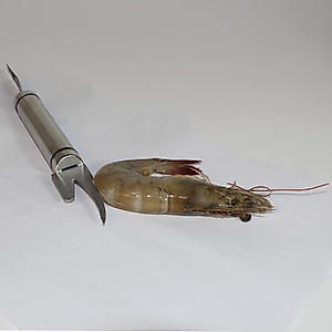 3Pcs 5 in 1 Multifunctional Shrimp Line Fish Maw Knife, Multipurpose Shrimp Peeler, Stainless Steel Shrimp Deveiner Tool, Fish Scale Knife for Home Kitchen