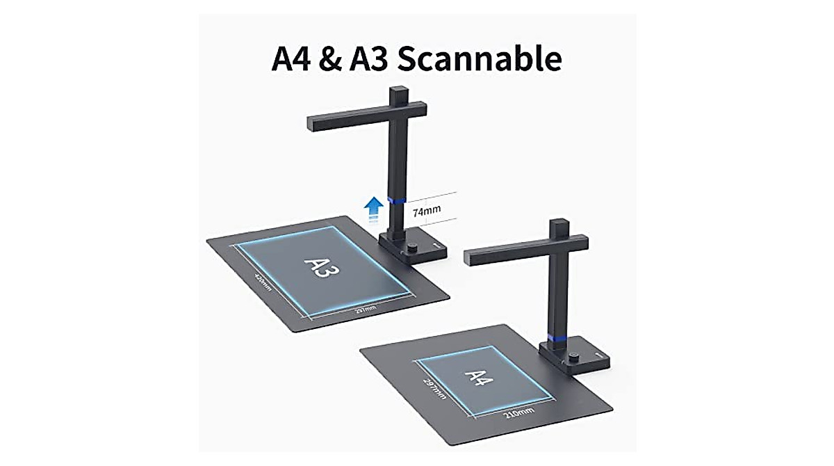 CZUR Shine Ultra Smart Portable Book & Document Scanner | OCR