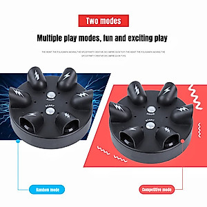 Upgrade Electric Shock Detector Polygraph Micro Roulette Polygraph Test Finger Shock Game Toy Practical Joke Polygraph Game Analyzer Consoles Gifts Interesting Polygraph Game (Finger)