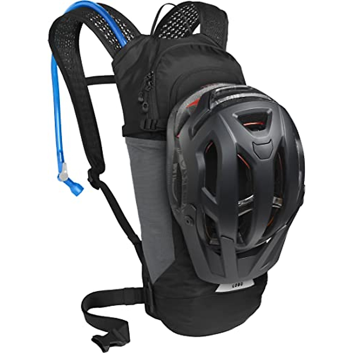 CamelBak Lobo 9 Bike Hydration Pack - Helmet Carry - Magnetic Tube Trap- 70oz, Black