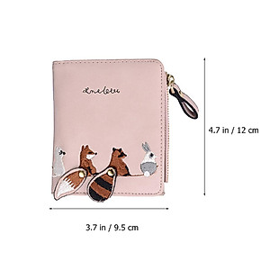 GALPADA Kawaii Wallet Cute Wallets Animal Purses Wallet Purse Coin Pouches Wallet Aesthetic Foldable Purse