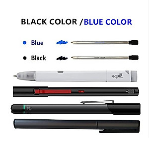 CJMILADO Ballpoint Pen Metal Mini Refill D1/635 Refill- Medium Point Refill for Multifunction Pen,Mini Pen Compact Pen(Black ink 8 pack)