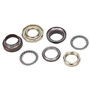 Syrisora Motorcycle Front Fork Steering Stem Bearings Kit Steel Alloy for GY6‑50/60/80CC Go Karts Scooters ATV UTV