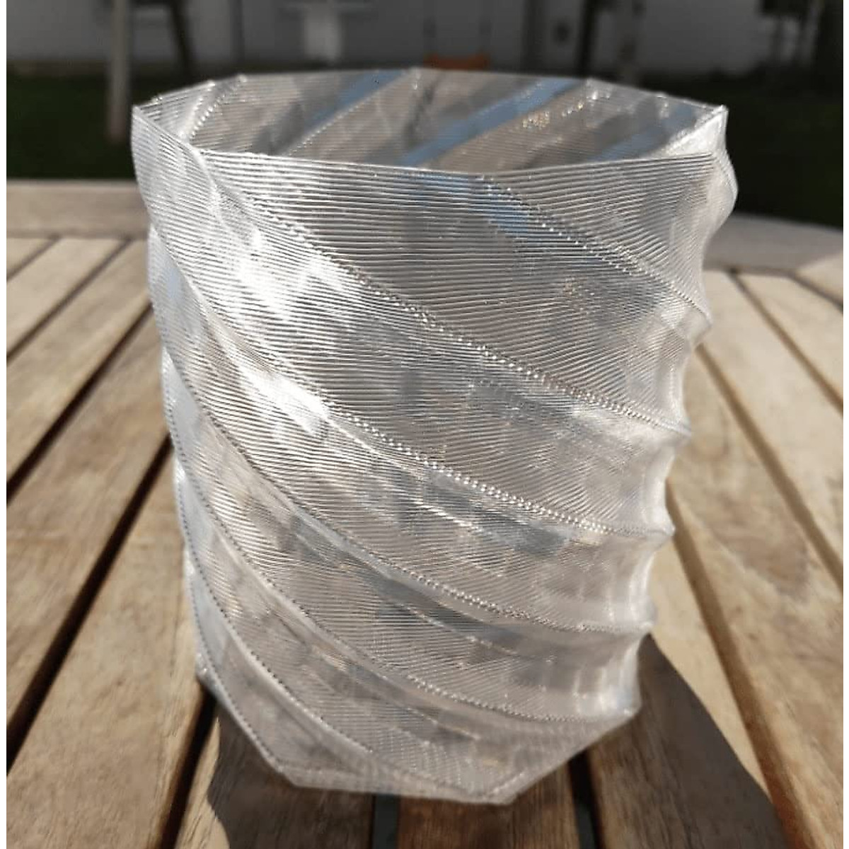 Prinko USA Raw Material PETG Filament 1.75mm, 3D Printer Filament, 1kg Filament (2.2lbs), Dimensional Accuracy 99% Probability +/- 0.03 mm, Fit Most FDM Printer (Clear)