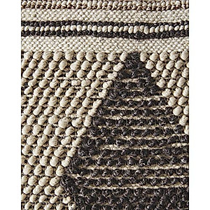 Signature Design by Ashley Ricker Boho Accent Throw Pillow, 20 x 20 Inches, Light Brown & Gray