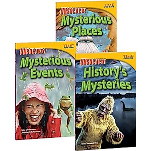 TIME FOR KIDS® Nonfiction Readers Unsolved Mysteries Set of 3