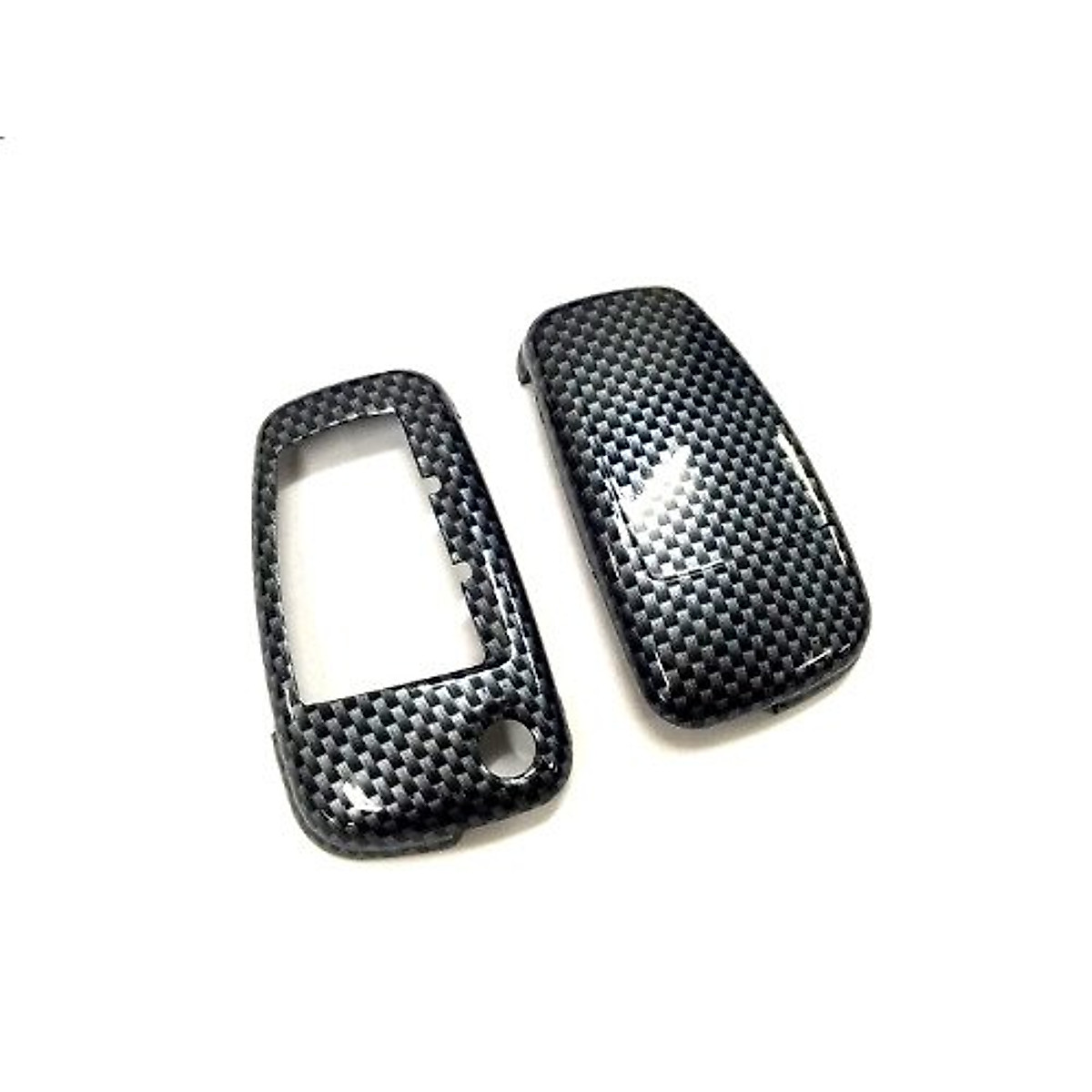 GHXSport Carbon Fiber Style Remote Key FOB Case for Audi A1 A3 A4 B6 B7 TT MK2 2.0T 1.4T