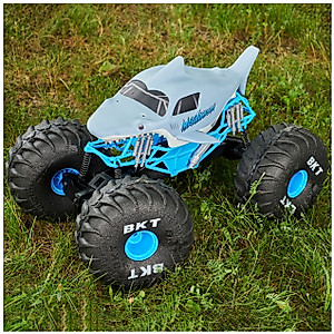 Monster Jam, Official Mega Megalodon All-Terrain Remote Control Monster Truck for Boys and Girls, 1:6 Scale, Kids Toys for Ages 4-6+