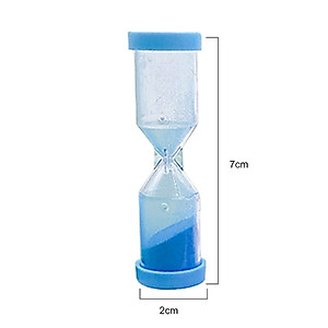 Hourglass Sand Timer 20 Secs, Random Colors Small Sand Clock Count Down Sandglass Timer Toy Random Color 1 Pack