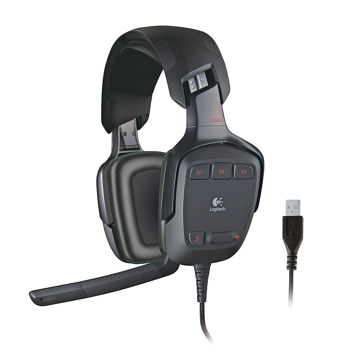 Logitech G35 7.1-Channel Surround Sound Gaming Headset