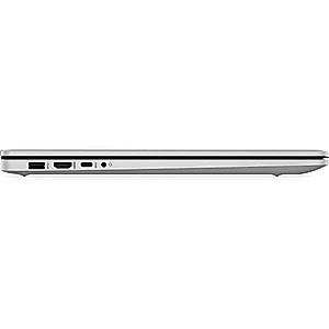 HP 17.3-inch FHD Laptop AMD Ryzen 3 8GB DDR4 RAM 512GB PCIe NVMe SSD Computer Storage AMD Radeon Graphics Windows 11 Home USB-C HDMI Wifi Bluetooth - Natural Silver 17-cp0001ca (Renewed)