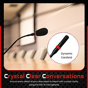 NOVIK NEO FNK 10 Cardioid Condenser Gooseneck Microphone, Directional