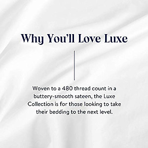 Brooklinen Luxury Sateen Duvet Cover - 100% Cotton, Full/Queen Size in Cream with Extra-Long Corner Ties and Button Closure| Best Luxury Sheets