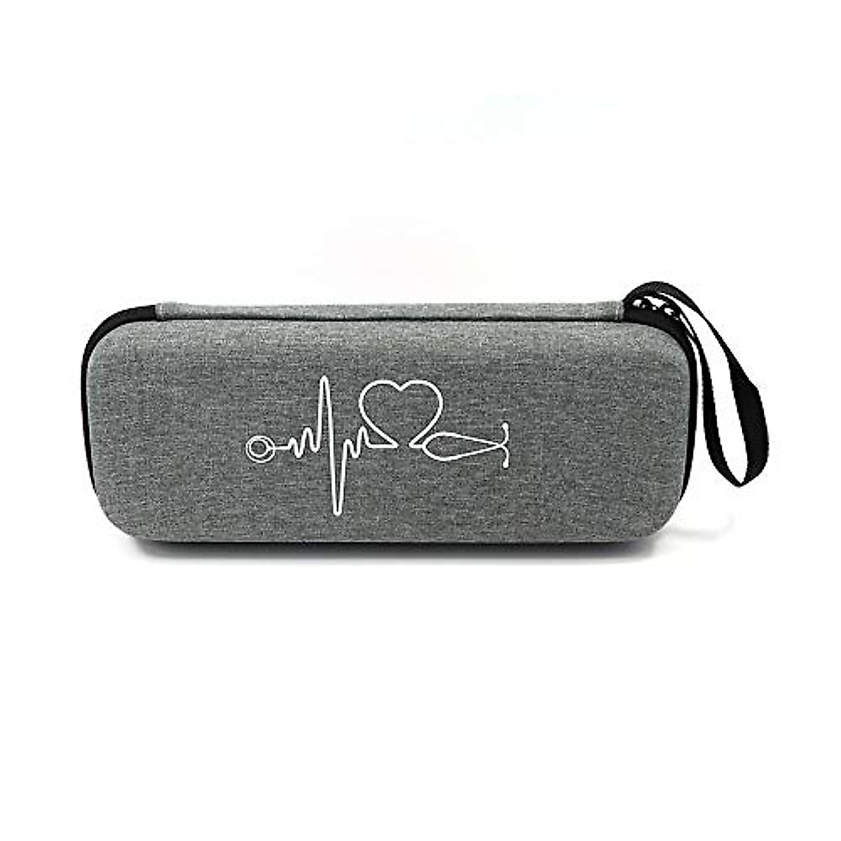 Stethoscope Carrying Case, Mesh Pocket for Nurse Accessories (Grey)
